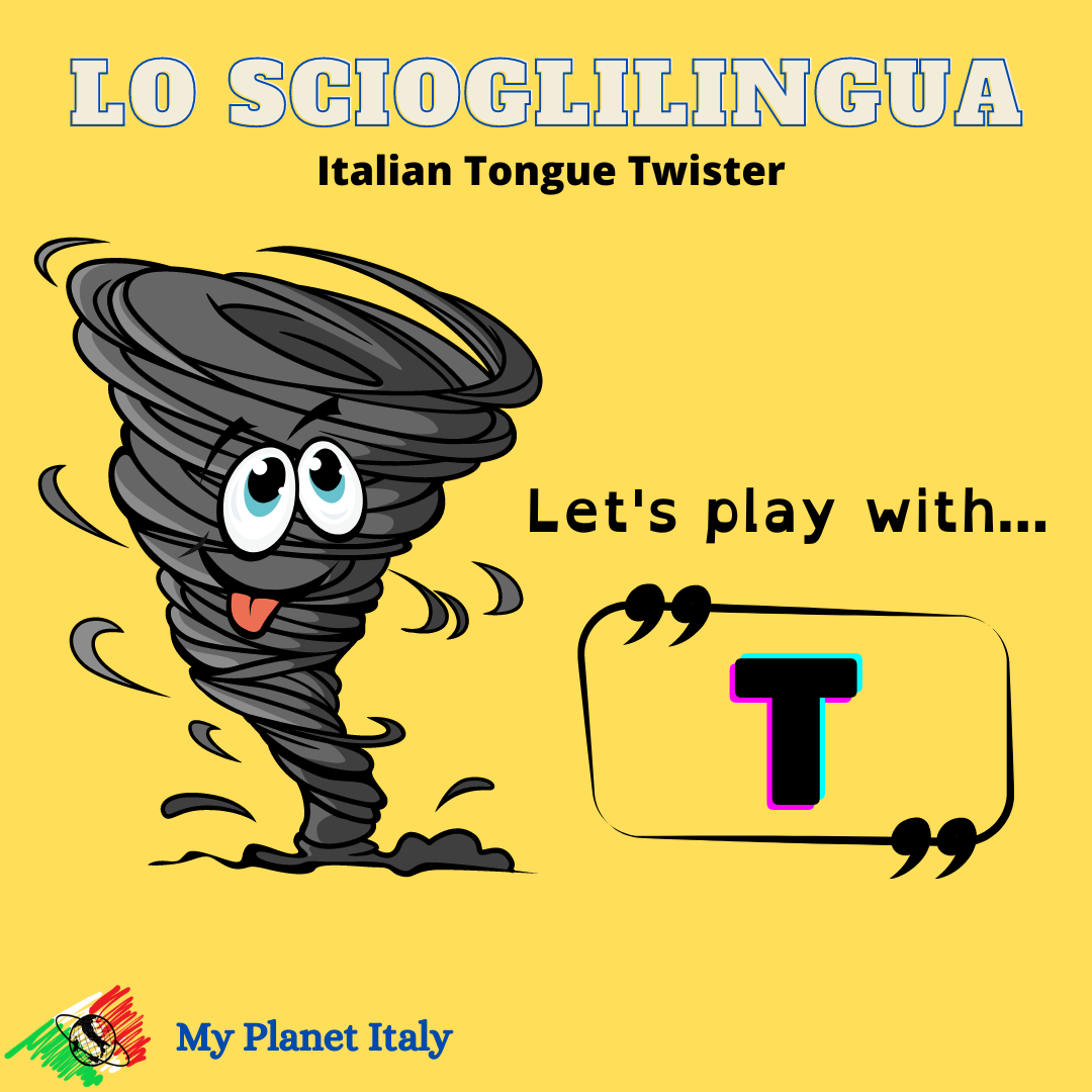 SCIOGLILINGUA – TONGUE TWISTERS – My Planet Italy